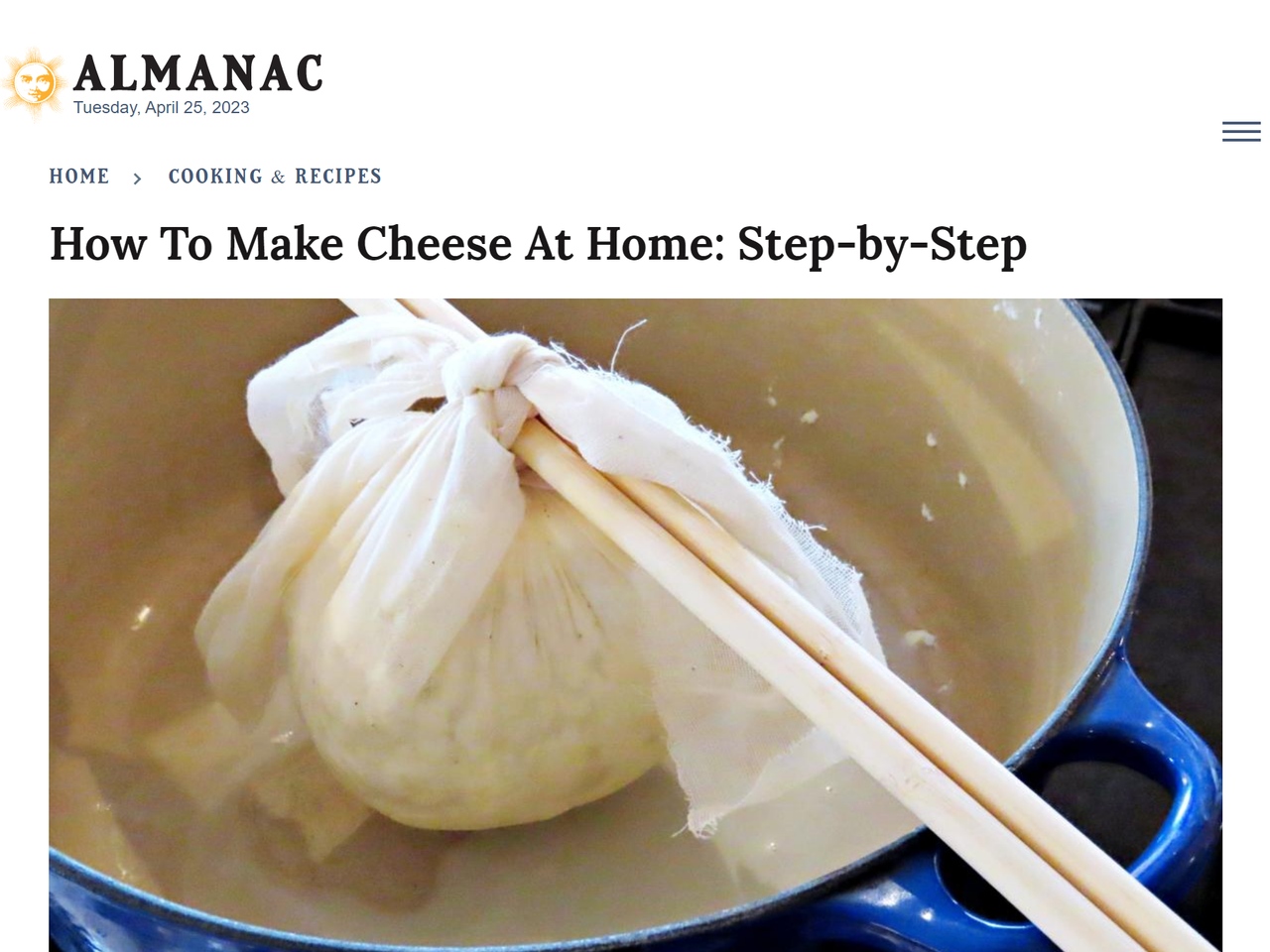 How To Make Cheese, Step by Step – Twice as Tasty