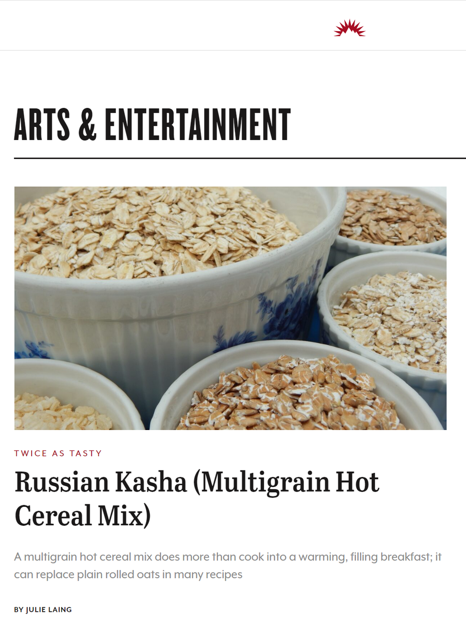 Russian Kasha (Multigrain Hot Cereal Mix) – Twice as Tasty